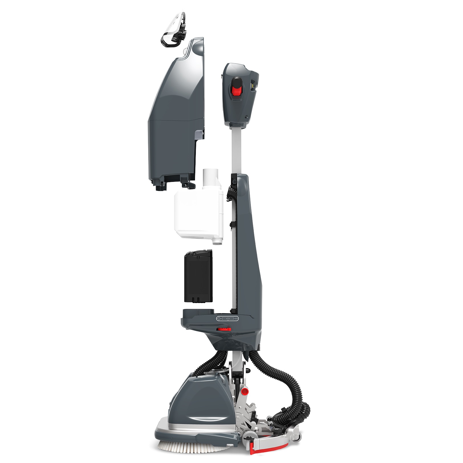 Numatic 244NX Scrubber Dryer Machine with 1 battery