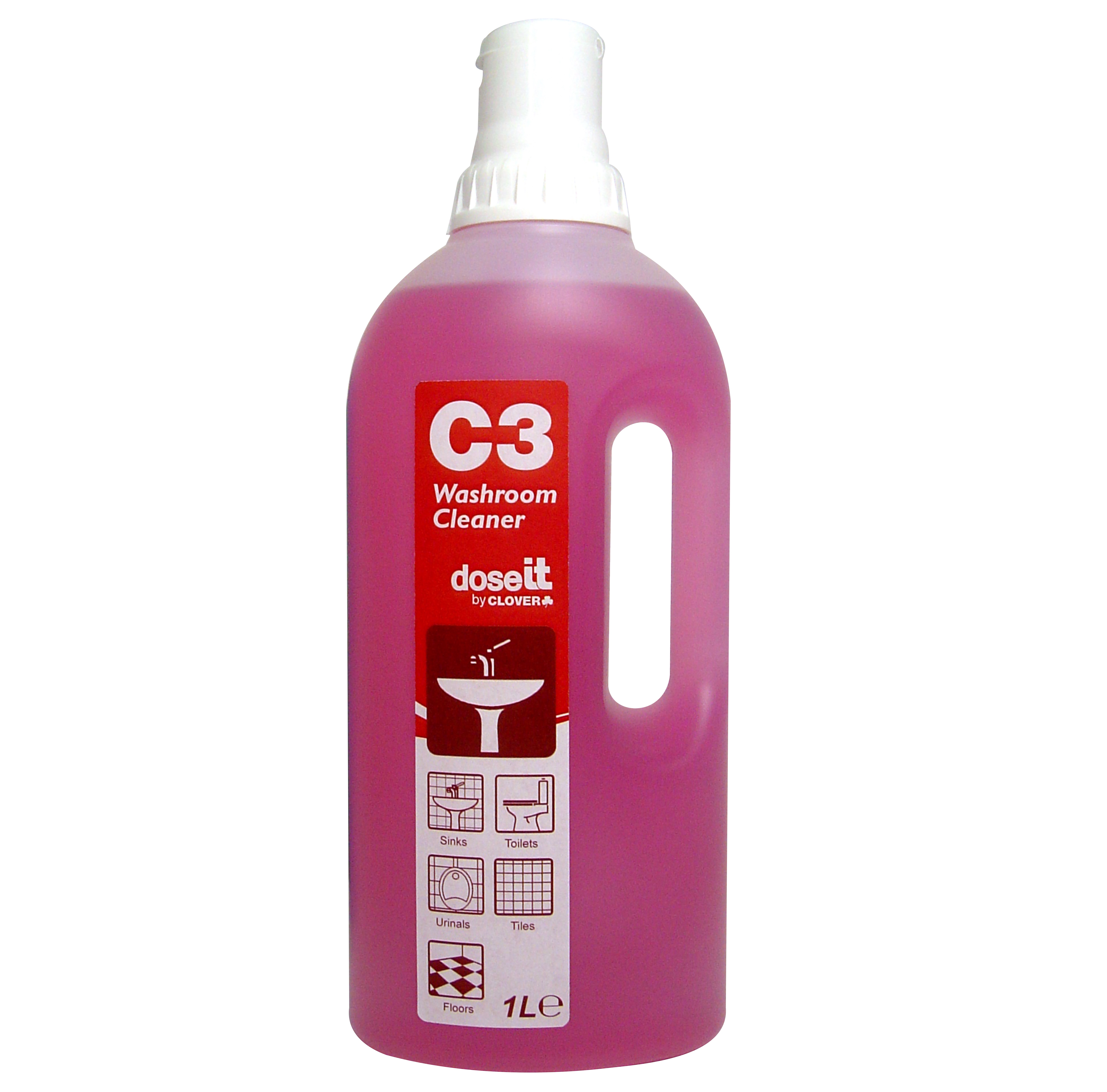 Doseit C3 Sanitary Cleaner | Clover Chemicals | Complex Cleaning UK